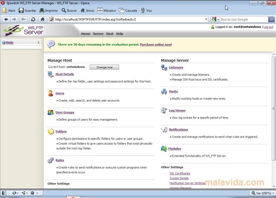 Ipswitch WS_FTP Server: A Secure Server to Transfer Critical Data